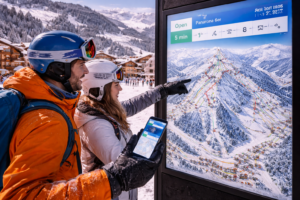 Ski pass and piste map Saalbach: all options, innovations and practical ...